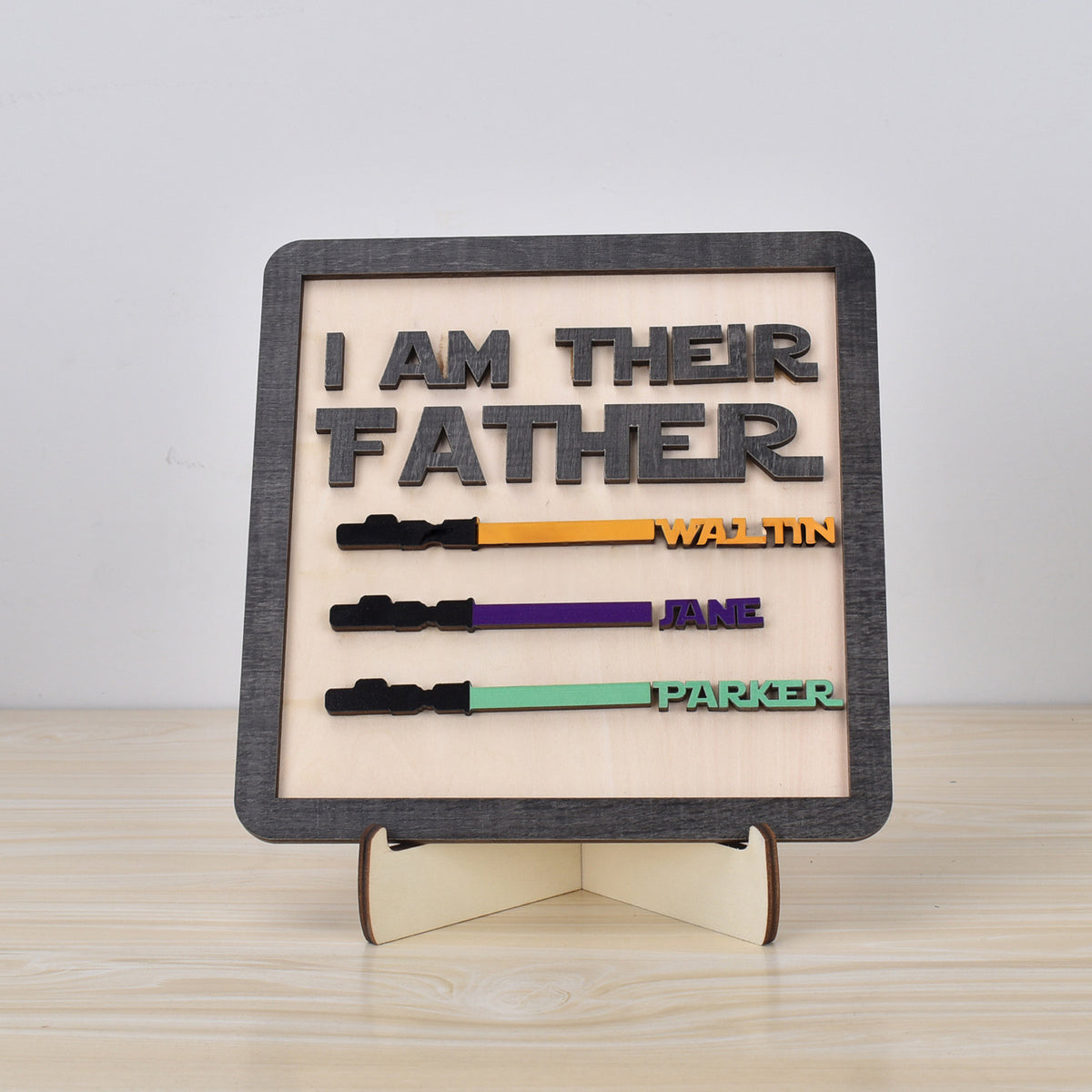 I Am Their Father - Fathers Day Gift - Personalized Plaques - YeCustom