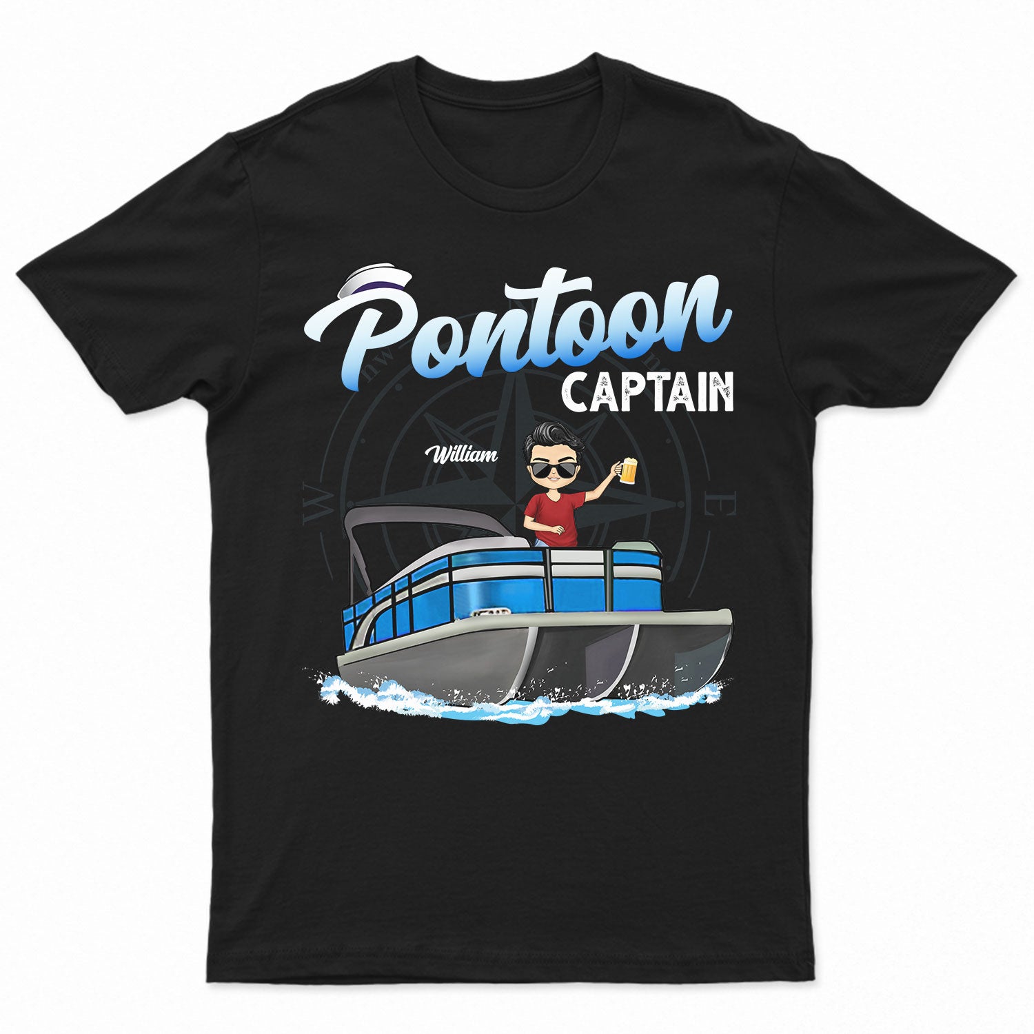 Boating Pontoon Captain - Birthday, Traveling, Cruising Gift For Ponto ...