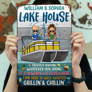 Welcome To Our Lake House Proudly Serving Whatever You Bring - Oudoor ...