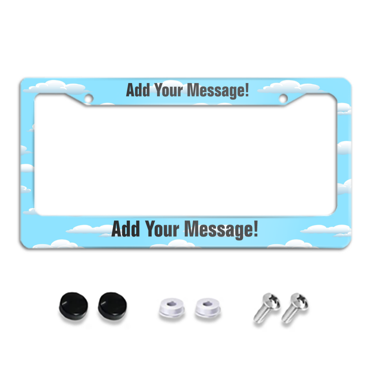 100+ Backgrounds & PERSONALIZED TEXT License Plate Frame - YeCustom