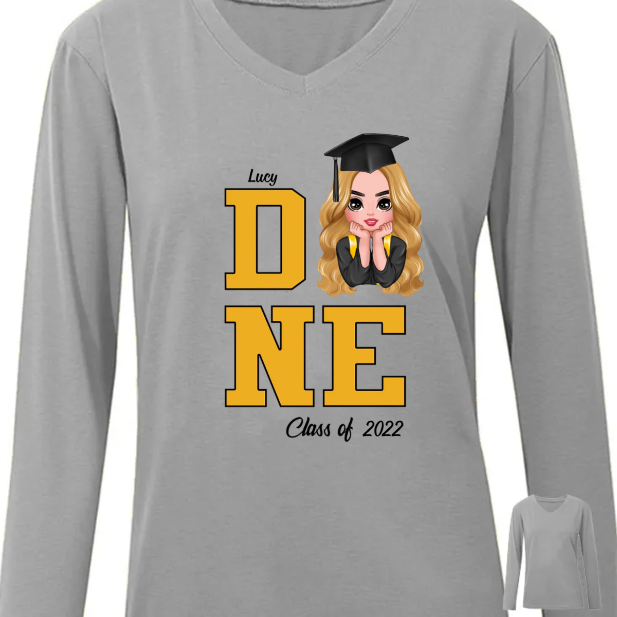 Graduation 2022 Long Sleeve Shirt – YeCustom