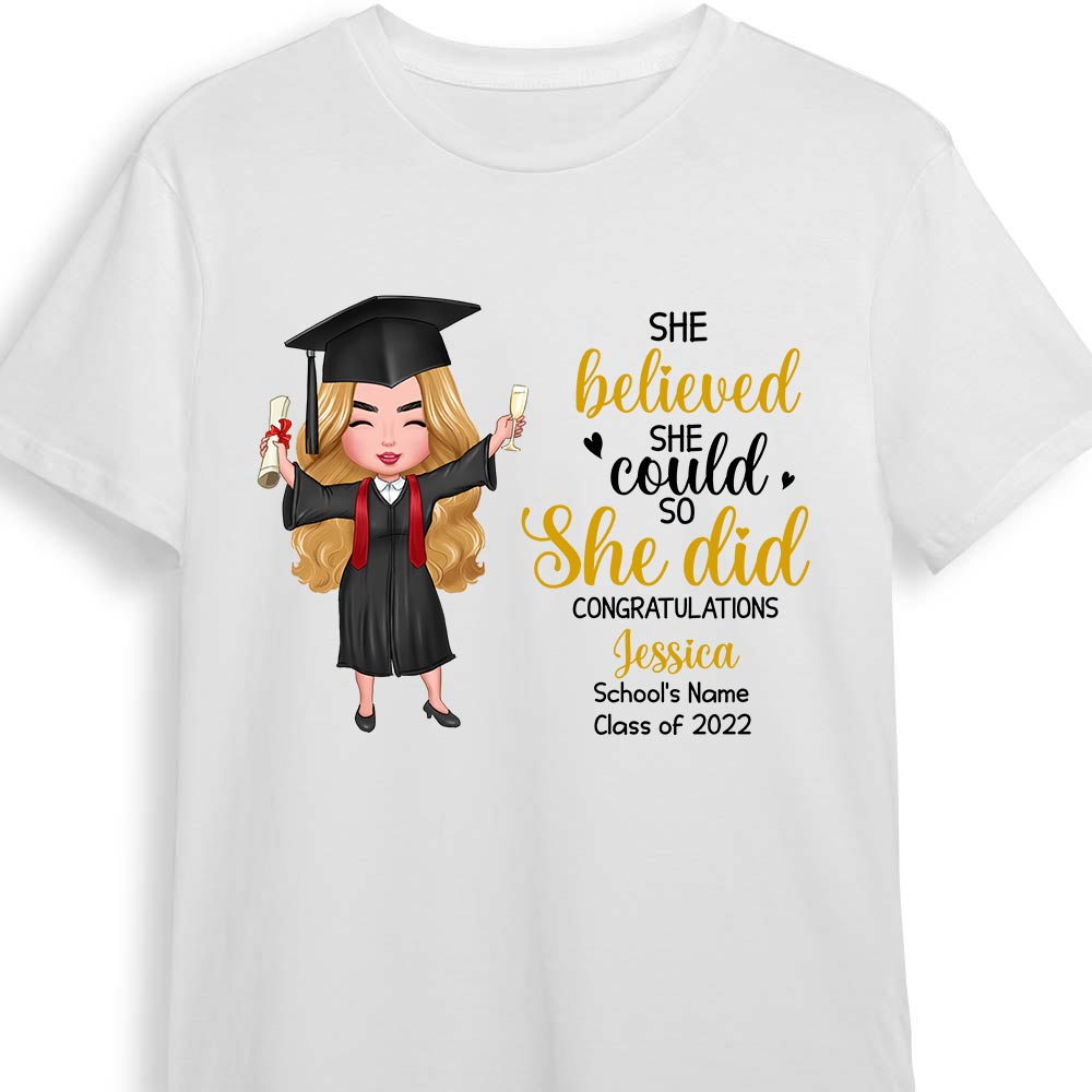 Graduation Girl 2022 T Shirt – YeCustom