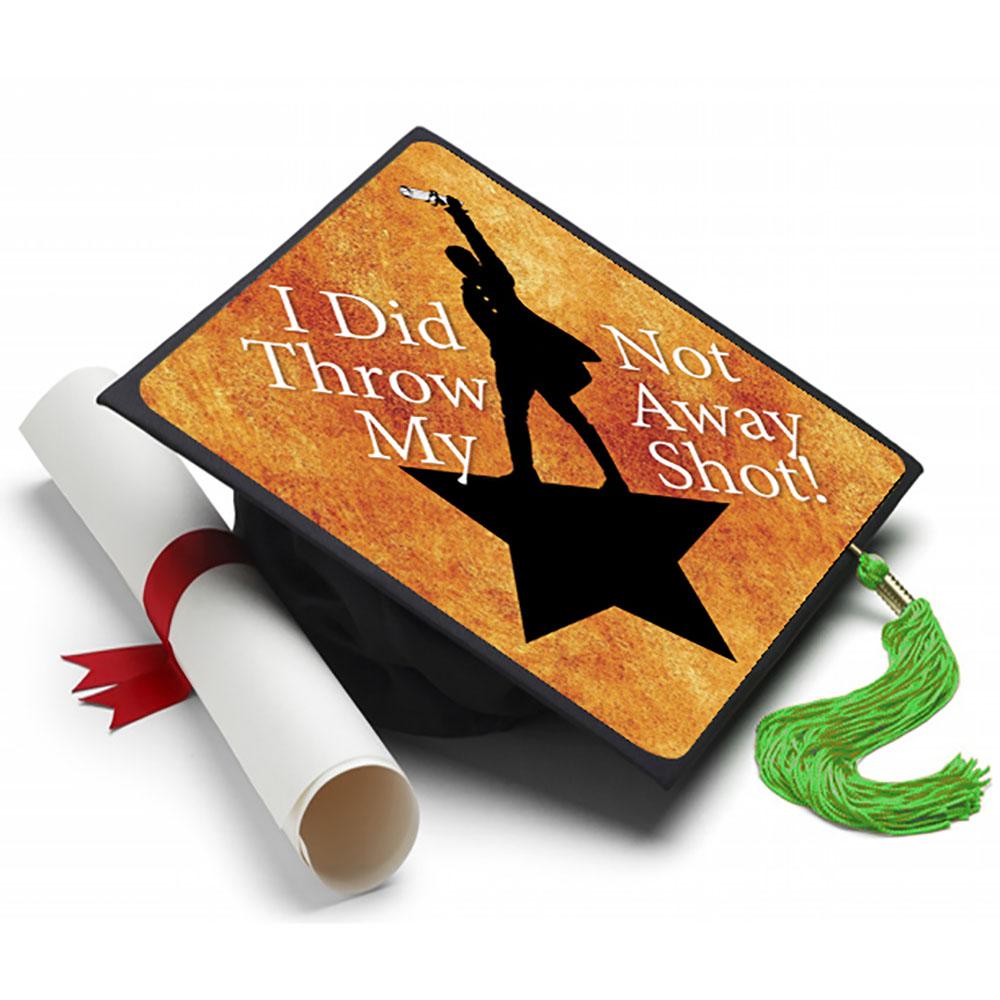 Hamilton - Broadway Show Grad Cap Tassel Topper - YeCustom