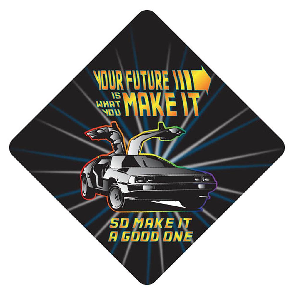 Graduation Cap Topper - Back To The Future - Tassel Topper - YeCustom